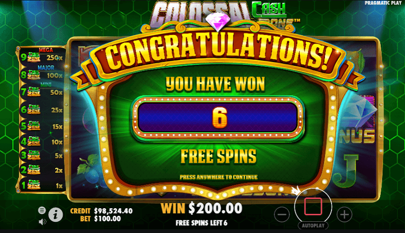 Colossal Cash Zone Slot Review and Casinos to Play at 2025